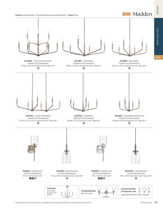 Kicher Lighting Decorative Resource Guide Catalog - Page 104-105