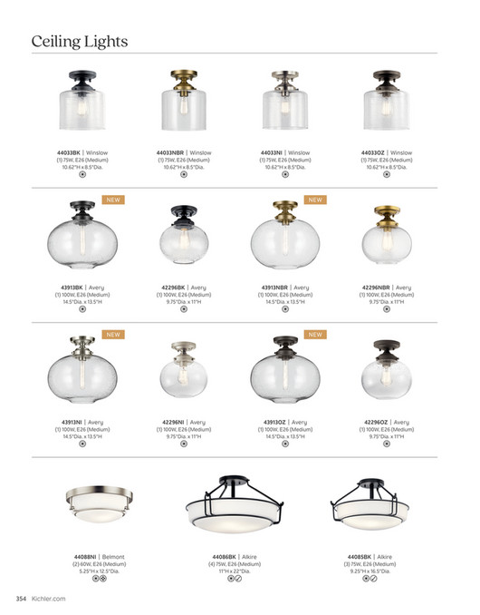 Kicher Lighting Decorative Resource Guide Catalog - Page 354-355
